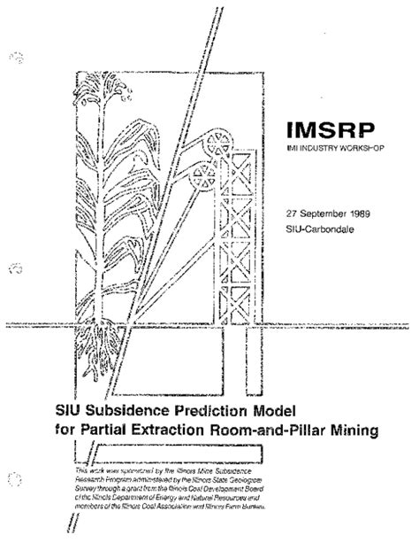 Pdf Siu Subsidence Prediction Model For Partial Extraction Room And