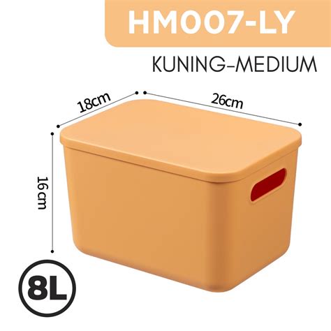 Jual Kotak Penyimpanan Serbaguna Bin Organizer Multifungsi Keranjang Penyimpanan Plastik Storage
