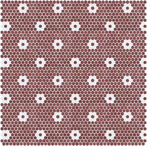 Hex Pattern 2 Glass Mosaic By Onix