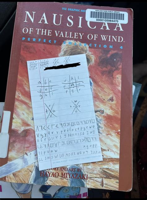 Cipher From The Public Library Rforgottenbookmarks