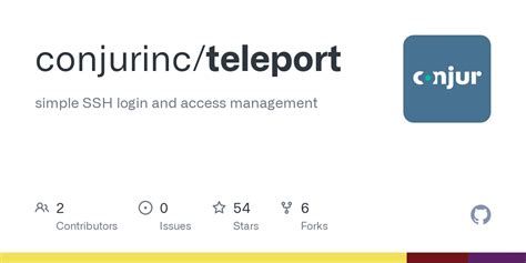 Github Conjurinc Teleport Simple Ssh Login And Access Management