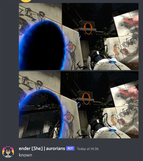 Portal 2 Bug Portal Rendertargets Do Not Work Correctly On Spa1