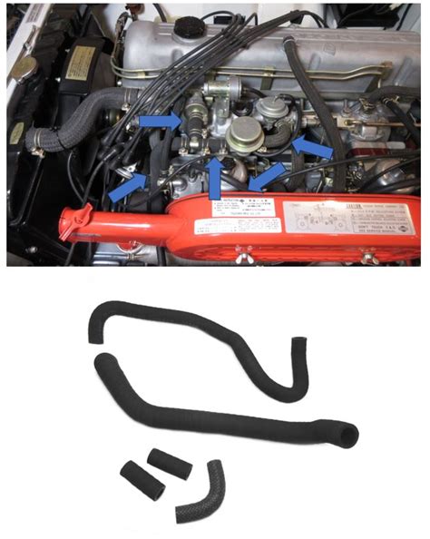 Hoses Pipes And Valves For Nissan Datsun Fairlady Z 240z 260z