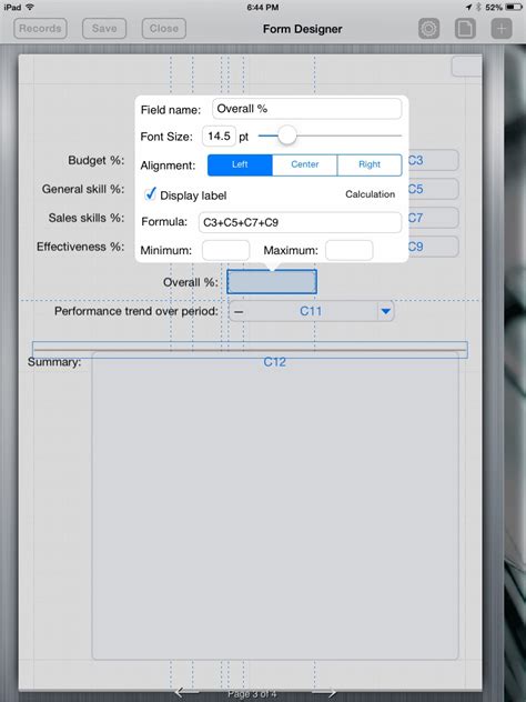 Calculating Values Between Two Fields Formconnections
