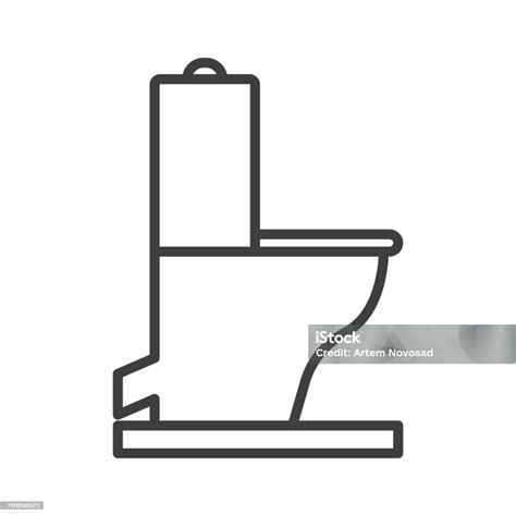 화장실의 상징 이니어 가정용 요소의 가는 선 아이콘입니다 웹 디자인에 대한 스트로크 그림 그래픽 품질 윤곽선 벡터 기호 개념입니다 흰색 배경에 격리된 벡터입니다 0명에 대한