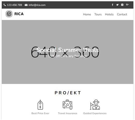 Html шаблон для Email письма