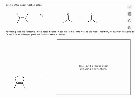 Solved Examine The Model Reaction