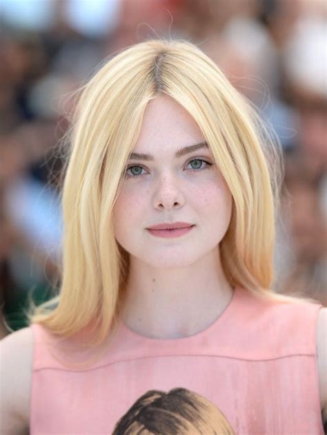 Elle Fanning R Celeb Blondes