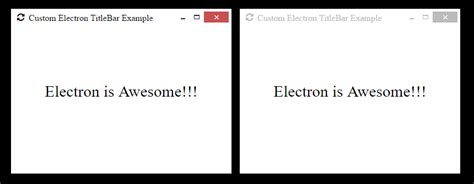 Github Frankhaleelectron Custom Titlebar Example An Example