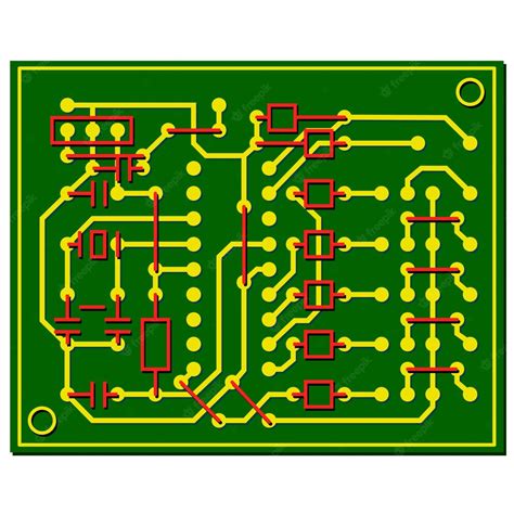 Premium Vector Vector Abstract Circuit Board