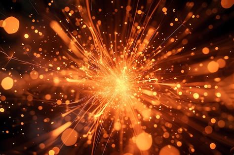 Premium Photo A Glowing Light Source And Its Brilliance