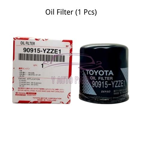 Toyota Thailand Oil Filter For Camry Altis Wish Avanza Unser