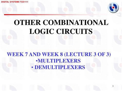 Ppt Other Combinational Logic Circuits Powerpoint Presentation Free
