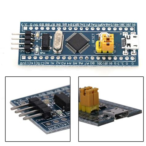 5 Uds Stm32f103c8 Arm Módulo De Placa De Desarrollo De Sistema Mínimo