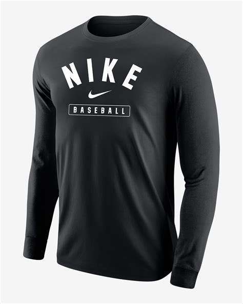 Nike Baseball Mens Long Sleeve T Shirt