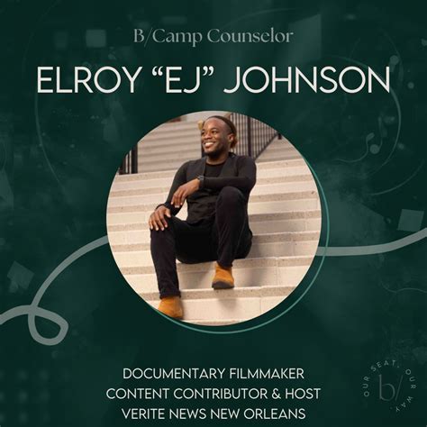 Elroy “ej” Johnson Iv M A Posted On Linkedin
