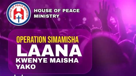 Ibada Ya Operation Simamisha Laana Kwenye Maisha Yako 02062024 Youtube