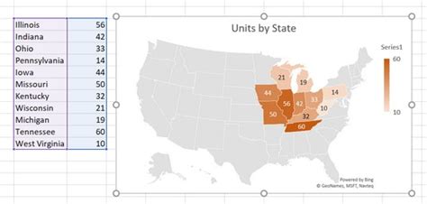 Excel Us Map Chart Oconto County Plat Map