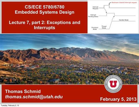 exceptions and interrupts on cortex m ppt
