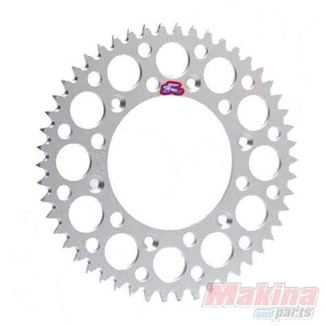 224u52050g Renthal Rear Sprocket Aluminium 50t Ktm Exc Sx