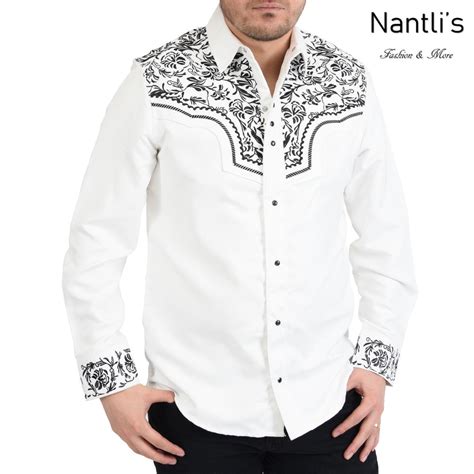 Camisa Vaquera Para Hombre Tm Wd0956 Western Shirt Nantlis Online