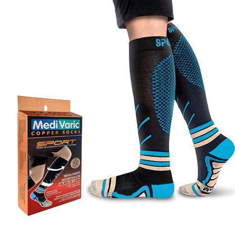 Sports Compression Stockings With Copper Yarn Medivaric Medivaricbg