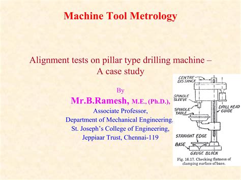 Machine Tool Metrology Ppt Woodworking Arts And Crafts