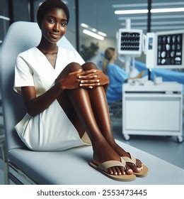 Create Image Beautiful Lady Wearing Nursing Gambar Yang Dibuat Ai