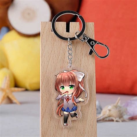 Key Holder Of The Car Doki Cartoon Sayori Literature Key Yuri Natsuki