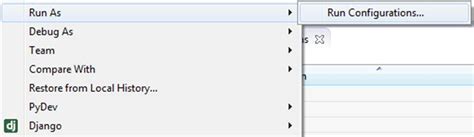Python Cannot Run As Pydev Django In Eclipse Stack Overflow
