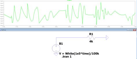 Im Having Difficulties Creating A Noise Generator In Ltspice R Electricalengineering