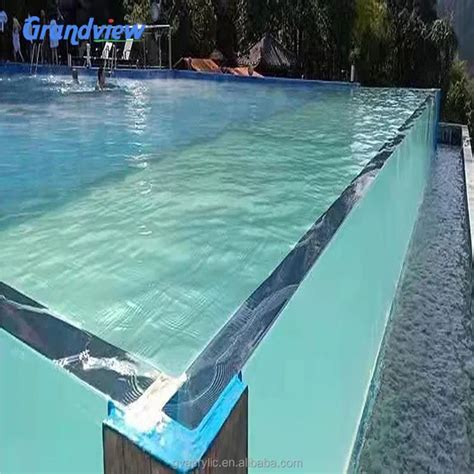 Fence Plexiglass For Acrylic Pool Swimming Pool Windows Acrylic Wall