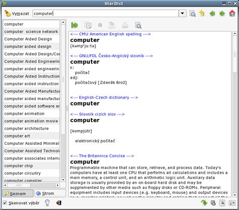 Stardict Príma Gui Pro Slovníky