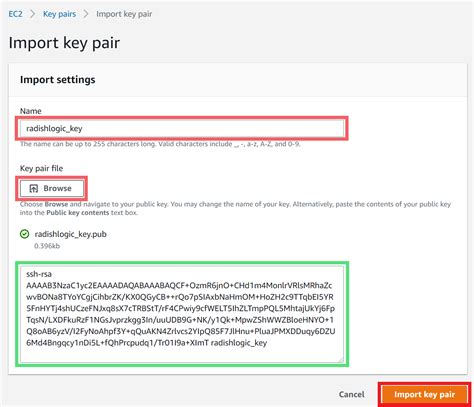Copying A Key Pair Generated By Aws To Another Region With Screenshots
