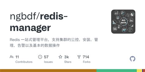 Github Ngbdfredis Manager Redis 一站式管理平台，支持集群的监控、安装、管理、告警以及基本的数据操作