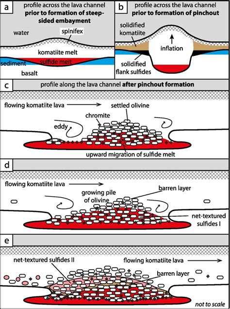 Cartoon Illustrating The Formation Of Massive And Net Textured Ores I Download Scientific