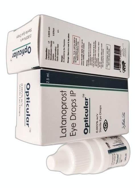 Johnlee Latanoprost Eye Drops Ip Packaging Type Bottle At ₹ 477 Piece