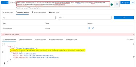 Azure Active Directory Graph Api Query With Filter Operator Starts With And Not Stack