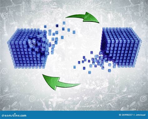 Data Synchronization Stock Illustration Illustration Of Communicate