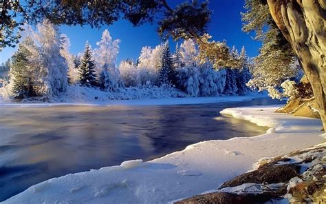 Beautiful Snow Scenery Wallpapers Wallpaper Cave