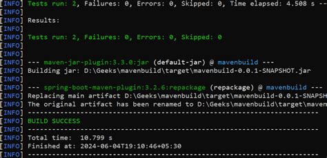 Maven Build And Test Project Geeksforgeeks