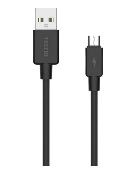 Tecno Cable Usb To Type C Black Legit
