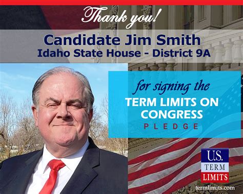 Jim Smith Pledges To Support Congressional Term Limits Us Term Limits