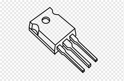 소형 아웃 라인 트랜지스터 To 220 To 263 반도체 Ic 칩 앵글 사각형 기타 Png Pngwing