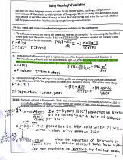Using Meaningful Variables Proper Notation For Derivatives In Course Hero