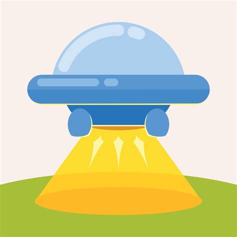 Vector Image Of An Unidentified Flying Object 22756169 Vector Art At Vecteezy