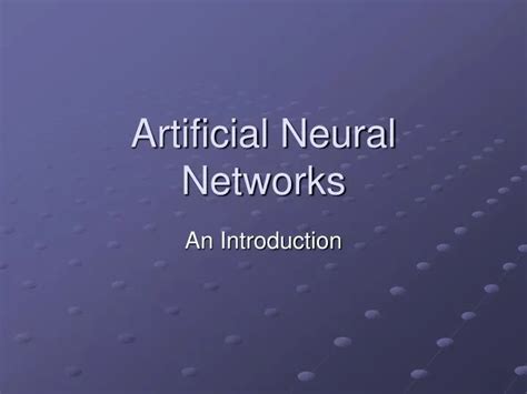 PPT Artificial Neural Networks PowerPoint Presentation Free Download ID 6778828