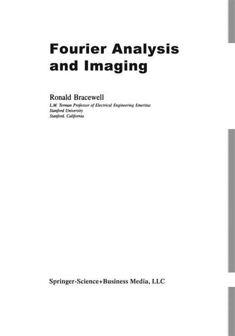 Bracewell R Two Dimensional Imaging 1994 Literatura Contemporánea
