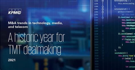 John Tomaszewski Jr On Linkedin Technology Media And Telecom Manda Skyrocketed In 2021