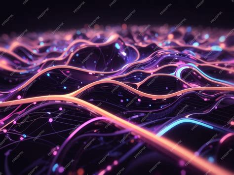 Premium Photo Big Data Network Connectivity Structure Transforming Data Transmission